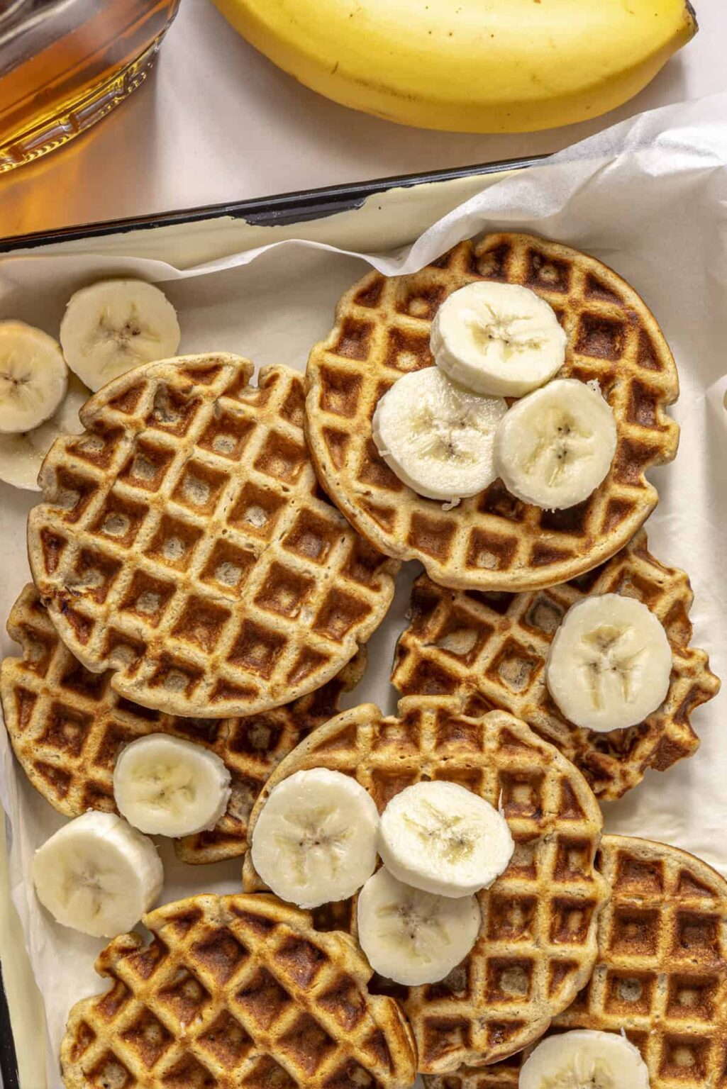Mini Banana Waffles for Toddlers (Gluten-Free, Dairy-Free, No Added ...
