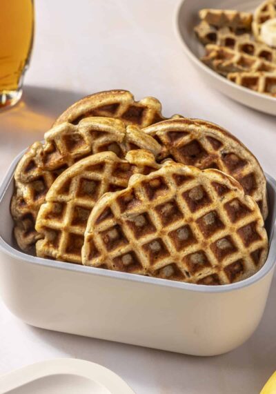 Mini Banana Waffles for Toddlers (Gluten-Free, Dairy-Free, No Added ...