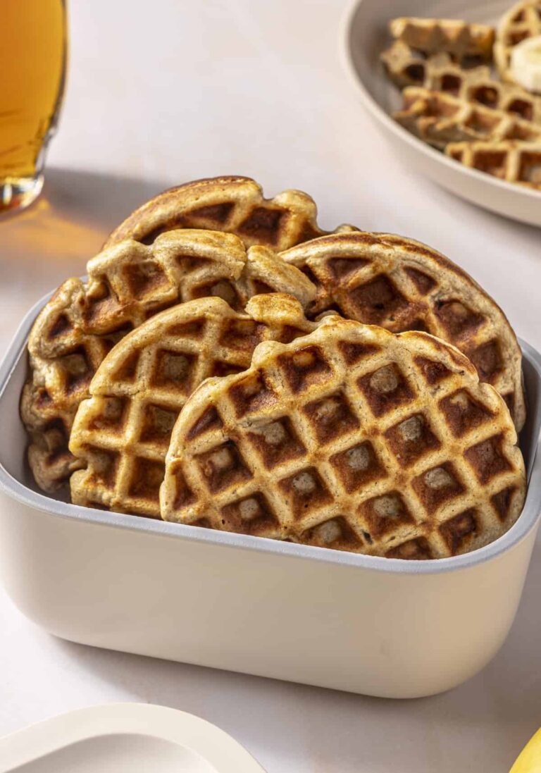 Mini Banana Waffles for Toddlers (Gluten-Free, Dairy-Free, No Added ...