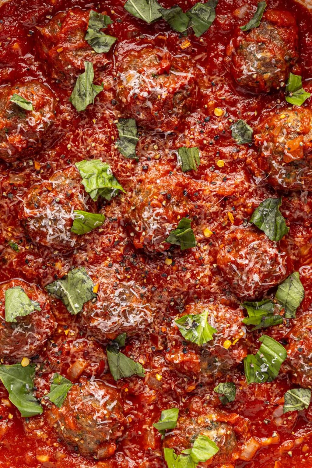 Italian Meatballs in Homemade Marinara - Rachael's Good Eats