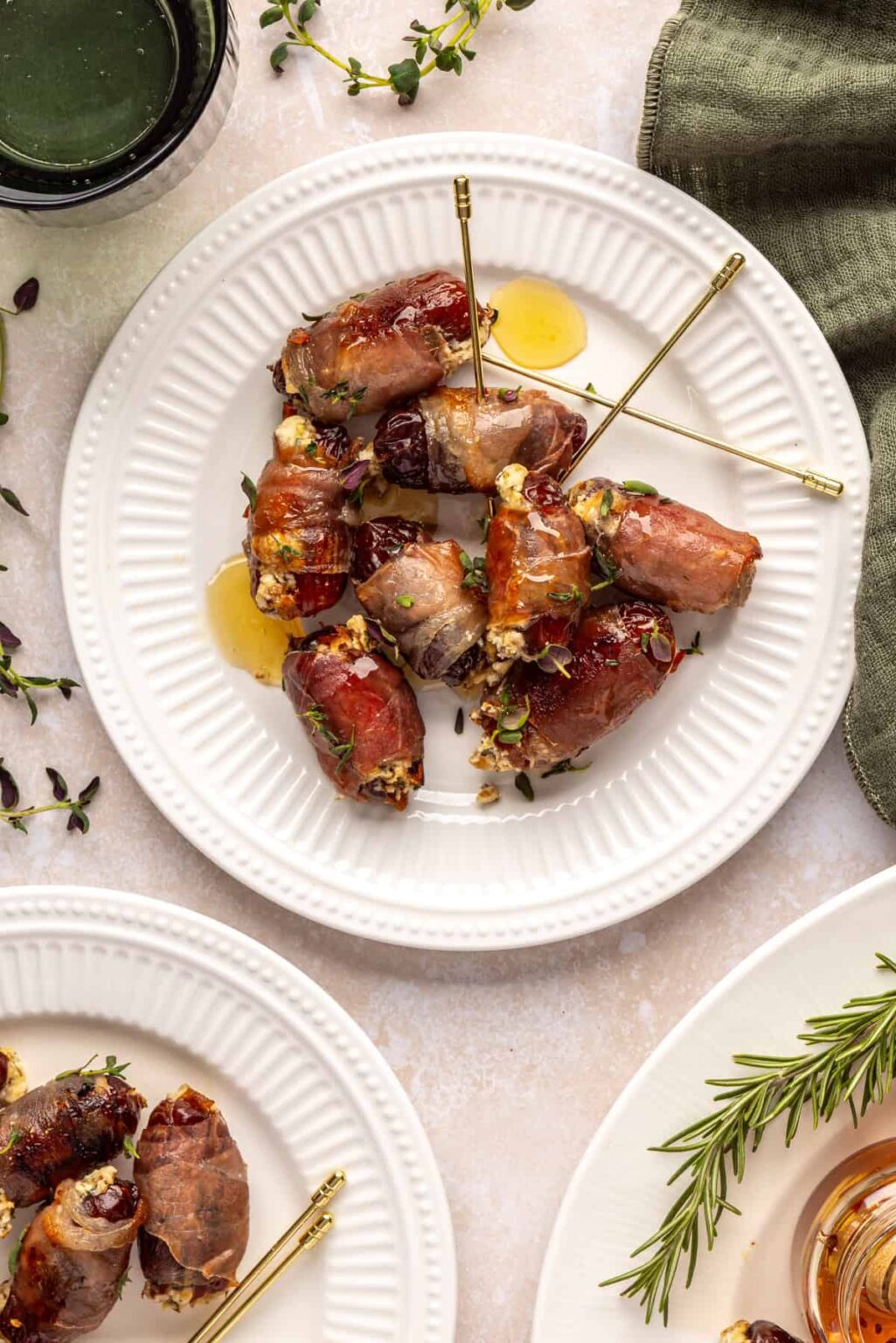 Easy Prosciutto-Wrapped Stuffed Dates with Goat Cheese & Hot Honey ...