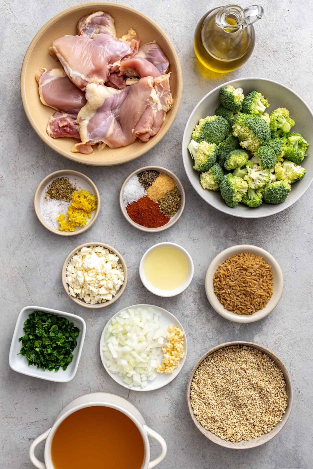 Lemon Herb Chicken Quinoa Pilaf - Rachael's Good Eats