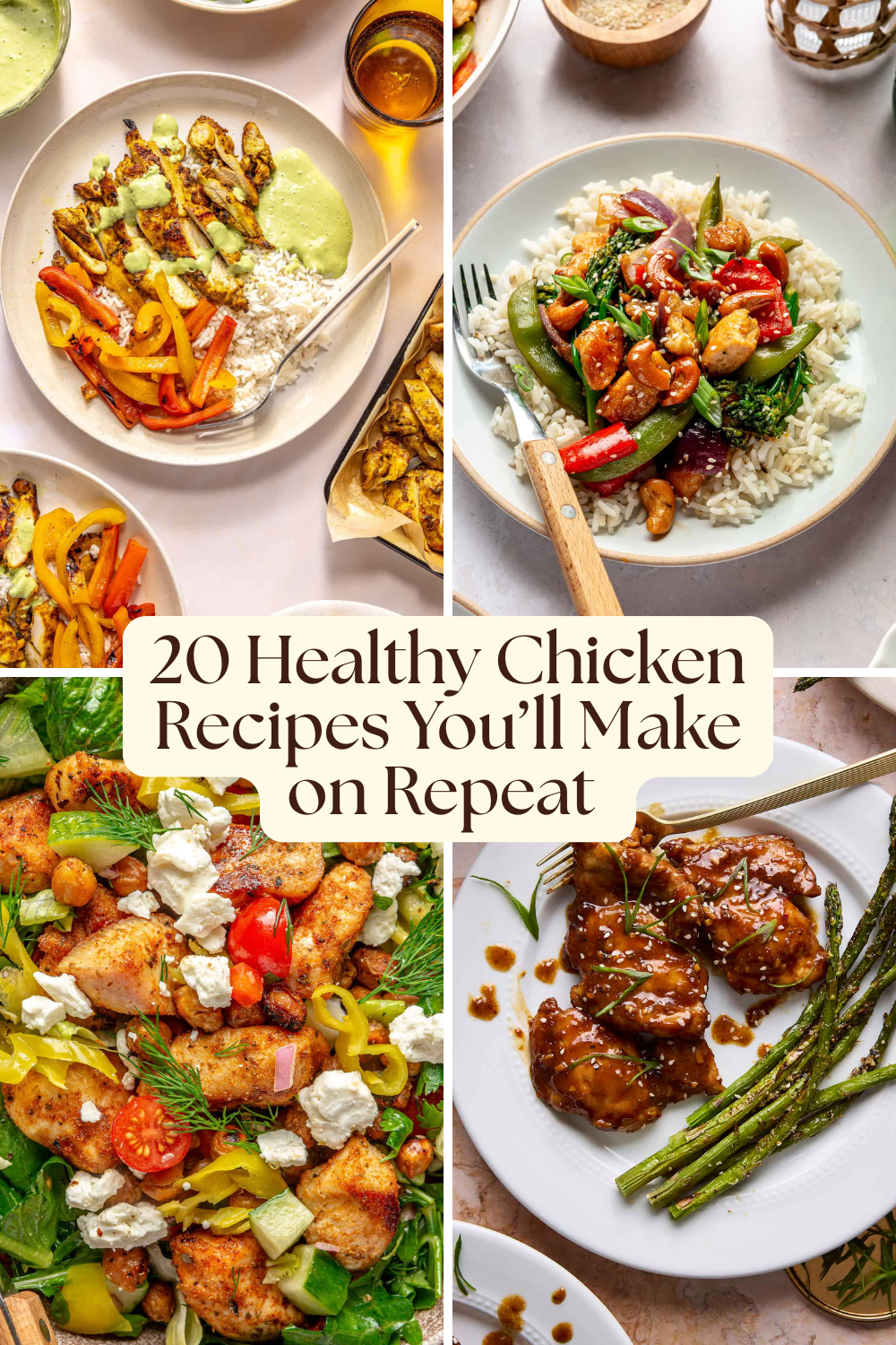 20 Healthy Chicken Recipes You’ll Make on Repeat - Rachael's Good Eats